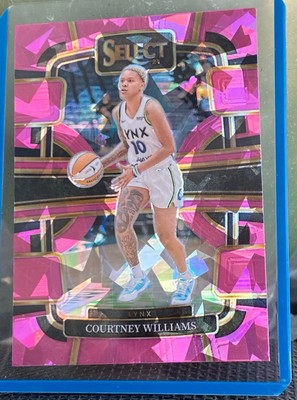 2024 Panini Select WNBA Concourse Pink Ice Prizm Courtney Williams #54 ...