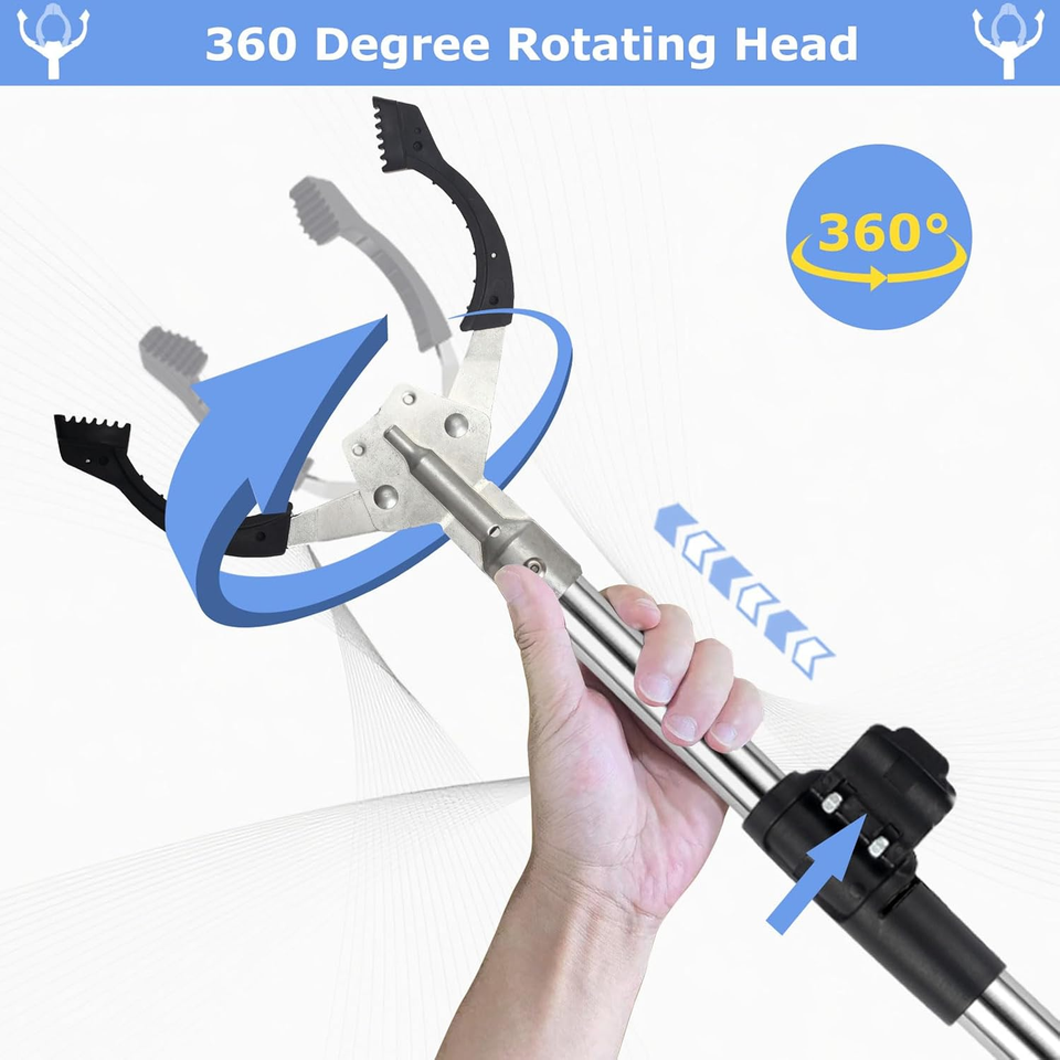Grabber Reacher Tool Heavy Duty 52.5 In Reacher Grabber Pickup Tool ...