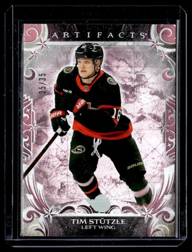 2024-25 Upper Deck Artifacts - Stars Tim Stutzle #137 Pink /35 for sale ...