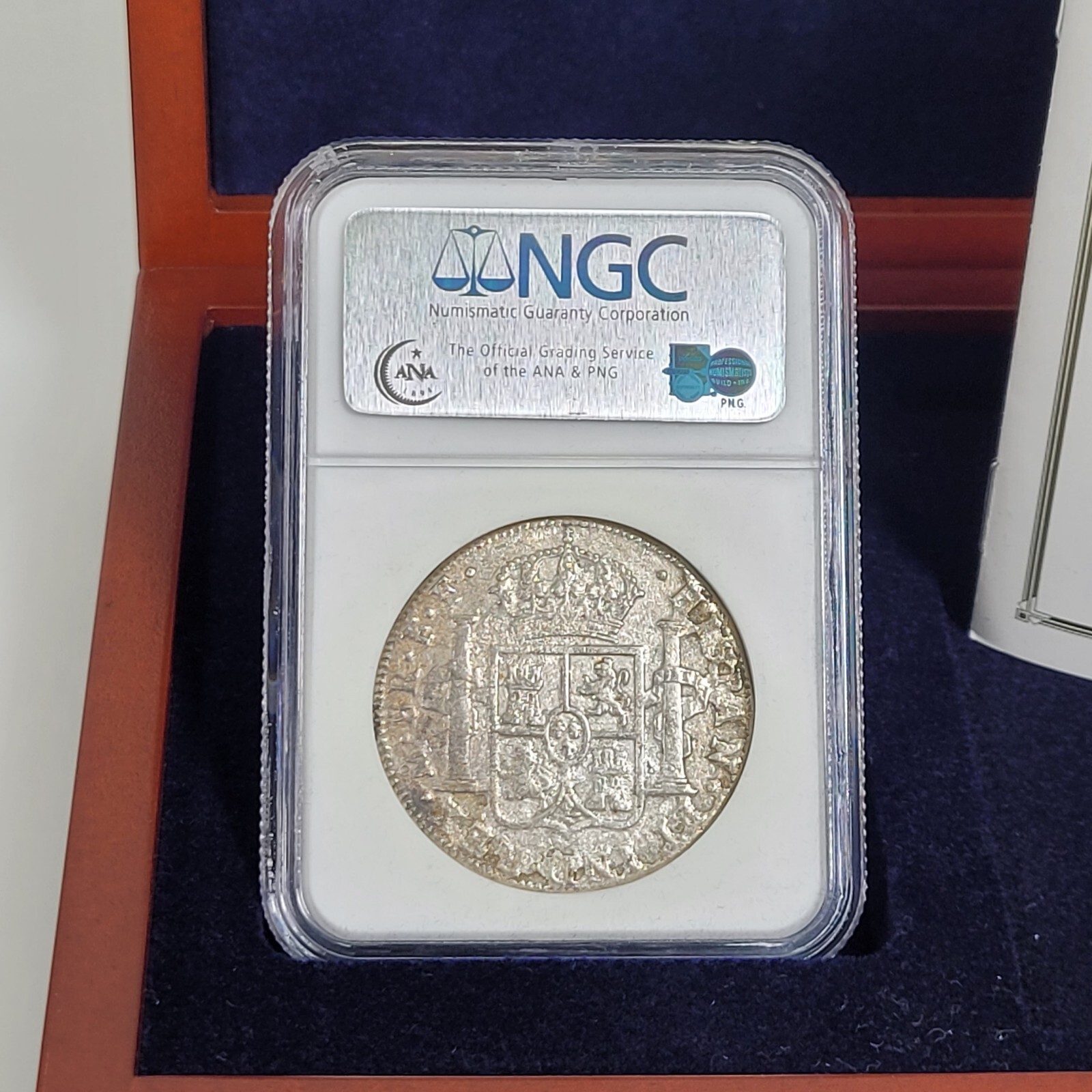 1783MO 18th Century Shipwreck Silver Coin (1784 El Cazador) 8 Reales ...