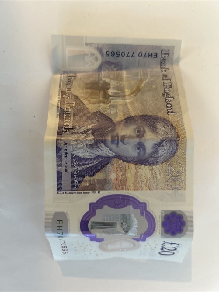 Rare King Charles III £20 Note | eBay UK