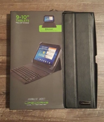 Lifeworks Universal Bluetooth Keyboard/Journalist Jackets For Tablets ...