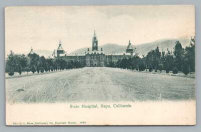 Napa Valley State Hospital Antique Insane Asylum California UDB ...