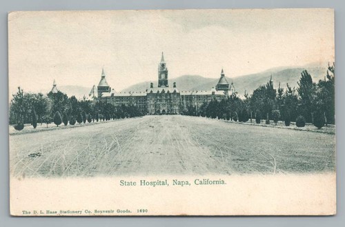Napa Valley State Hospital Antique Insane Asylum California UDB ...