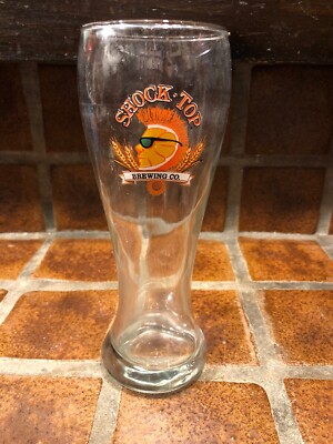 SHOCK-TOP SHOCKTOP BREWING CO. BEER BAR GLASS | eBay
