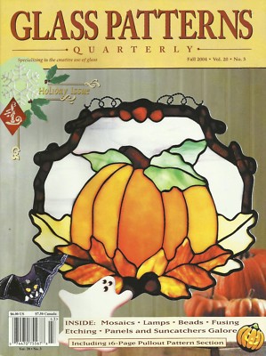 Stained GLASS PATTERNS QUARTERLY Magazine Fall 2004 | eBay