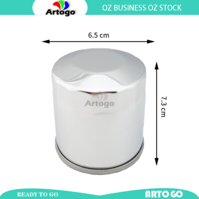 Engine Silvery Oil Filter Fit Kawasaki VN1700 DBF ABS 2011 2012 2013 ...