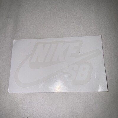 Nike SB White Sticker Authentic | eBay