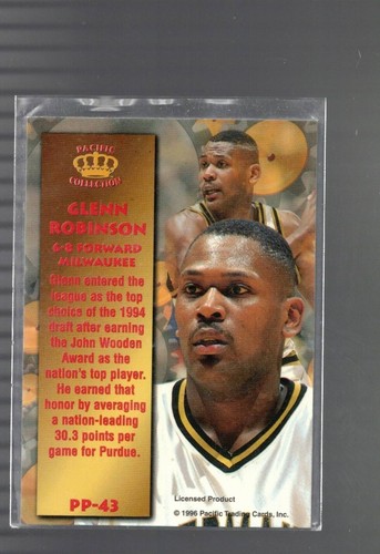 1996-97 Pacific Power - Silver #PP-43 Glenn Robinson for sale online | eBay