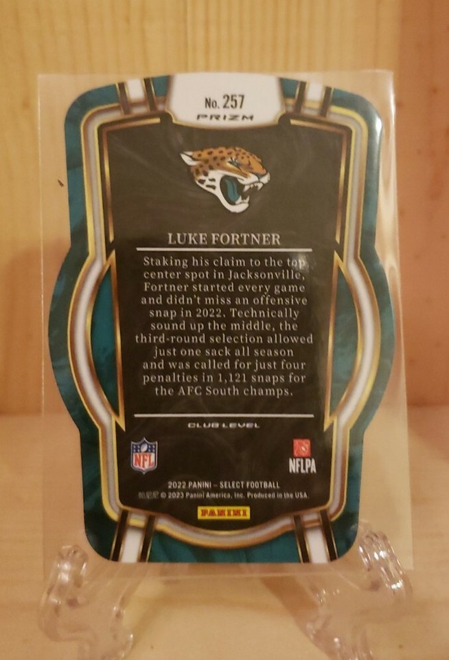 2022 Select Zebra Die-cut Luke Fortner | eBay