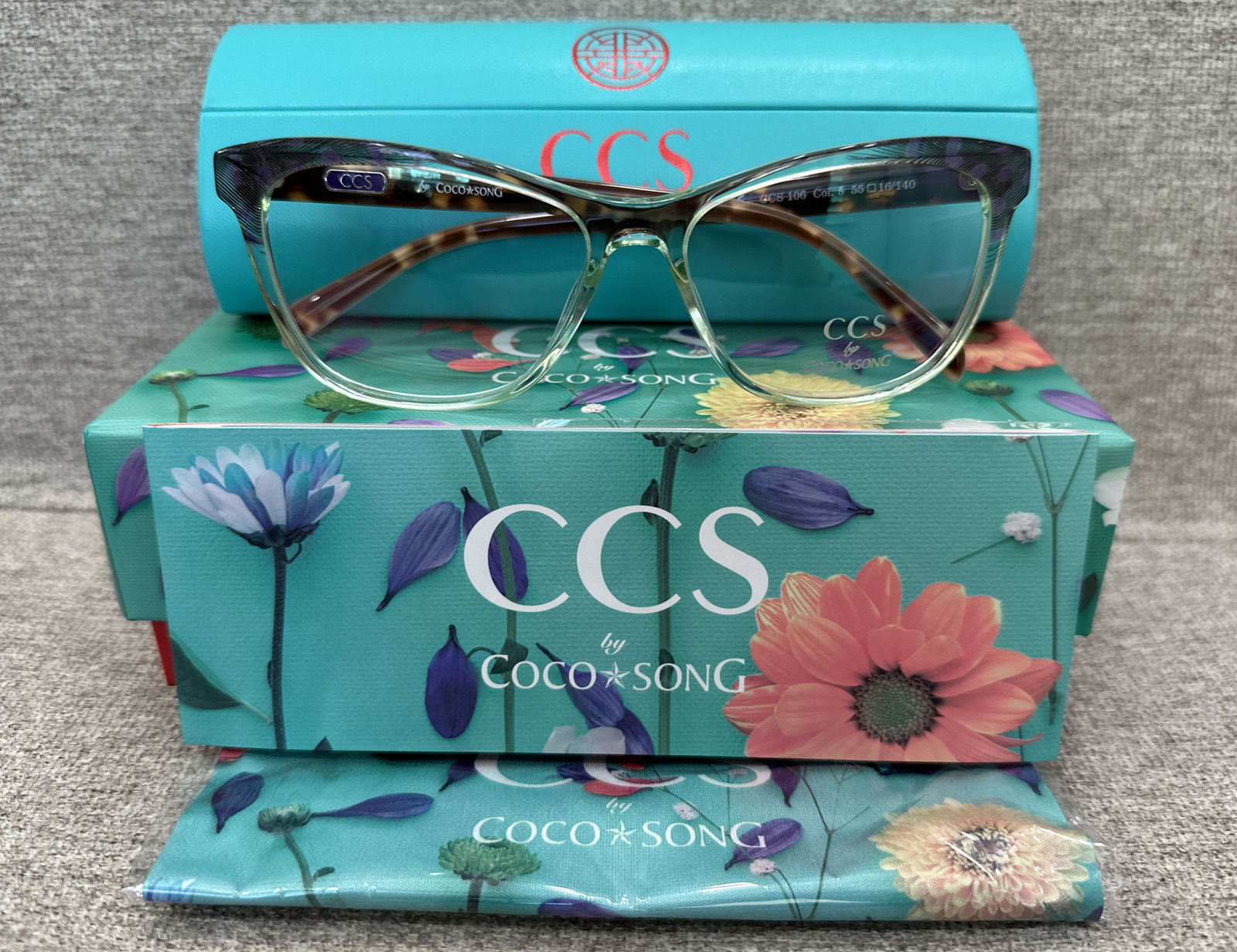 CCS 106 Frame by COCO SONG Col. 5 Eye Wear 55-16-140 Boutique Optical Glasses | eBay