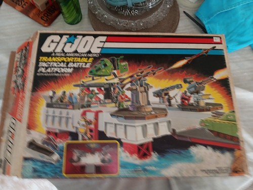 Vintage GI Joe 1985 Transportable Tactical Battle Platform (TTBP) 100% ...