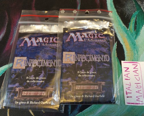 Magic The Gathering: 1x BOOSTER PACK Renaissance MTG Sealed ...
