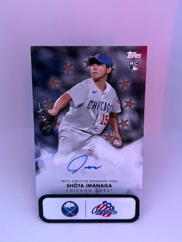 2024 Topps Series 2 - Baseball Stars Autographs Shota Imanaga #BSA2-IMA ...