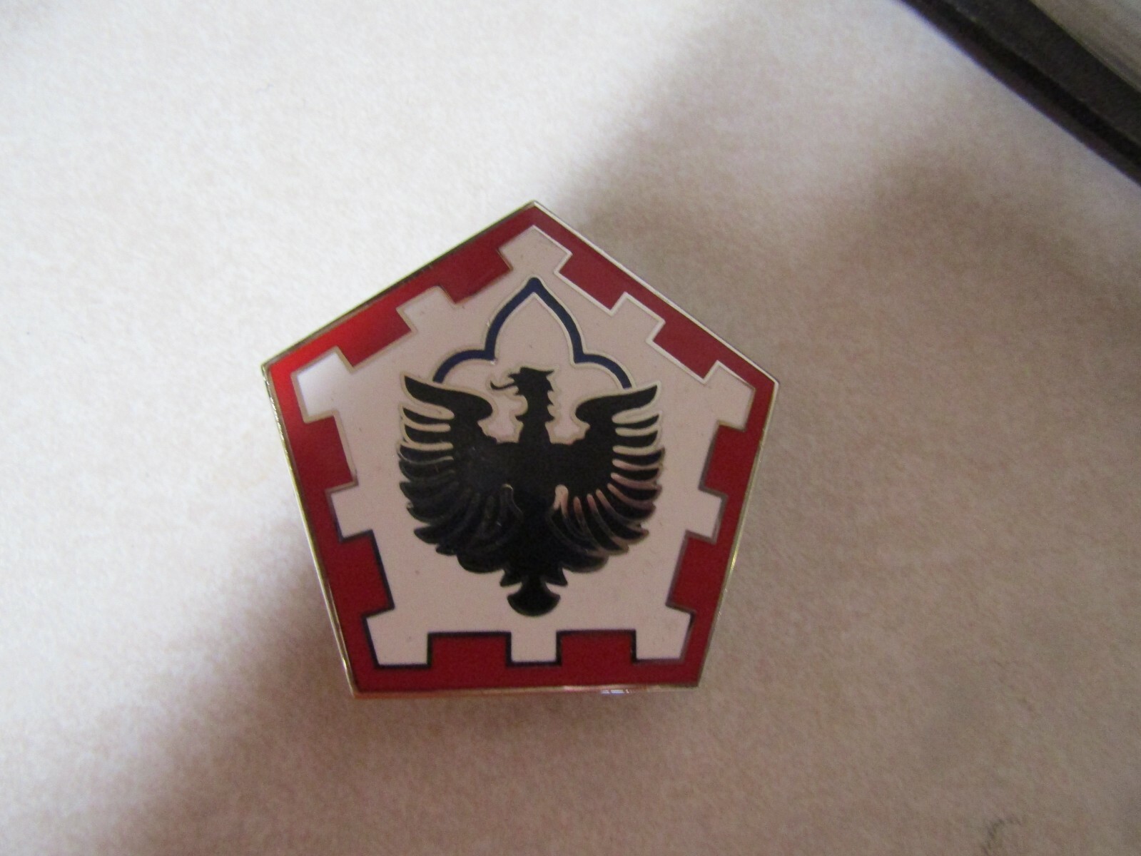 US MILITARY MEDAL ARMY CSIB COMBAT SERVICE IDENTIFICATION BADGE 555 ...