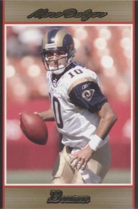 2007 Bowman - Marc Bulger #23 Gold for sale online | eBay