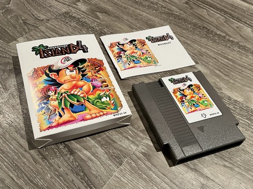 NES Nintendo Adventure Island IV 4 Cib Complete In Box Limited Rare Wg ...