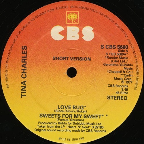 Tina Charles - Love Bug / Sweets For My Sweet (12", Ltd) | eBay