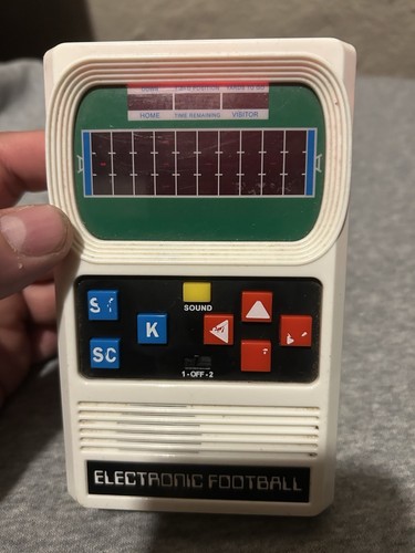 Electronics FOOTBALL Handheld Game WORKS Lights No Back | eBay