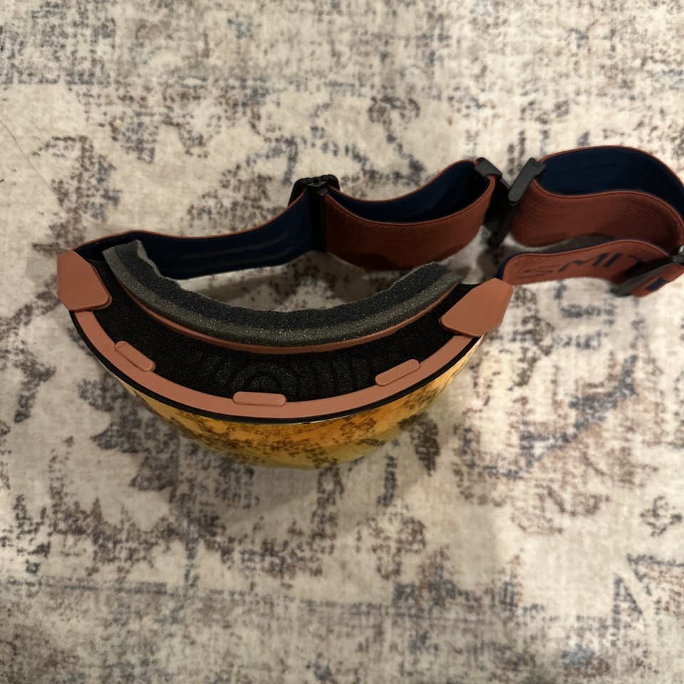 Smith 4D Mag Goggles: Terra Flow + ChromaPop ED Red Mirror & Storm Blue ...