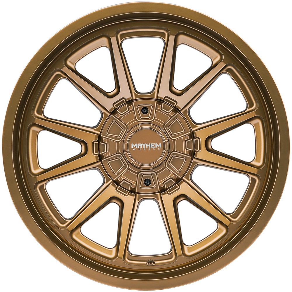 (Set-4) Mayhem 8116 Intrepid 18x9 6x135/6x5.5" -12mm Bronze Wheels Rims ...