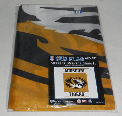 University of Missouri Mizzou Tigers 36" x 47" House Banner Fan Flag by ...