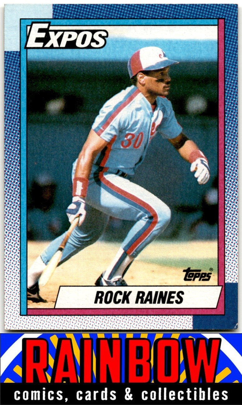 1990 Topps #180 Rock Raines | eBay