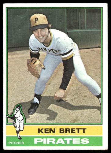 1976 Topps Ken Brett #401 Pittsburgh Pirates Baseball Card | eBay