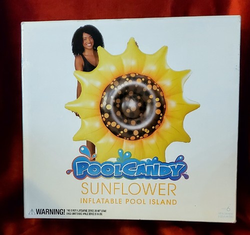 PoolCandy Giant Sunflower 60" Island Float | eBay