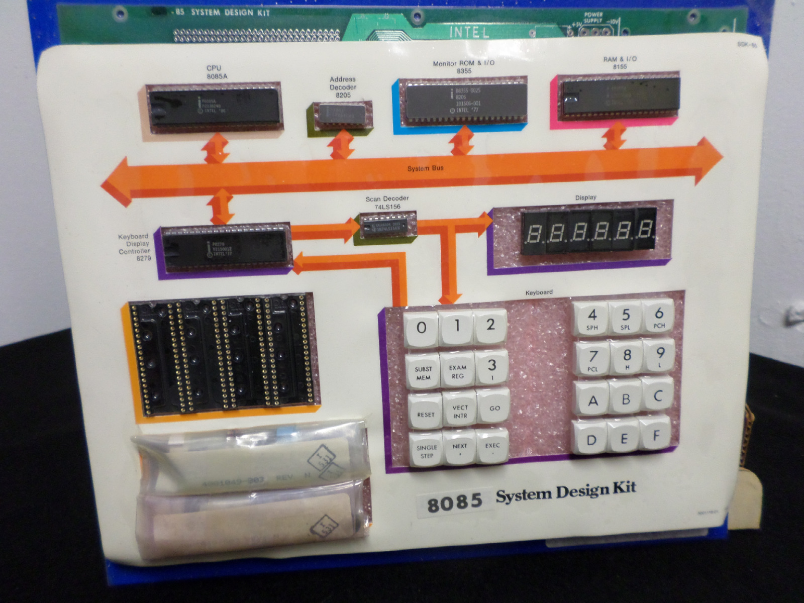 The Intel MCS-85 development board #VintageComputing #History @Intel ...