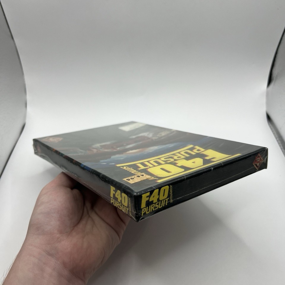 F-40 Pursuit Simulator Atari ST 1988 New Sealed F 40 F40 NTSC Titus ...