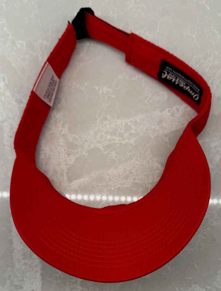 Ojai Valley Inn & Spa - Imperial Golf Visor - Men's OSFA - Red | eBay