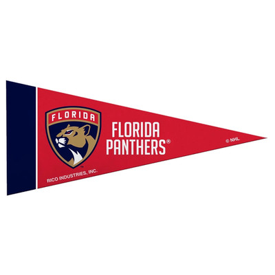 Florida Panthers Mini Pennant 4”x9" NHL Wall Felt Flag Hockey Banner ...