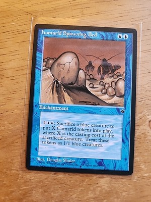 Homarid Spawning Bed - Fallen Empires - MTG Magic - Uncommon - Blue Enchantment | eBay