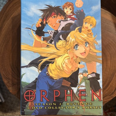 Orphen Season 2 REVENGE DVD Collectors Boxset( 6 Disc) VGC Anime Madman ...
