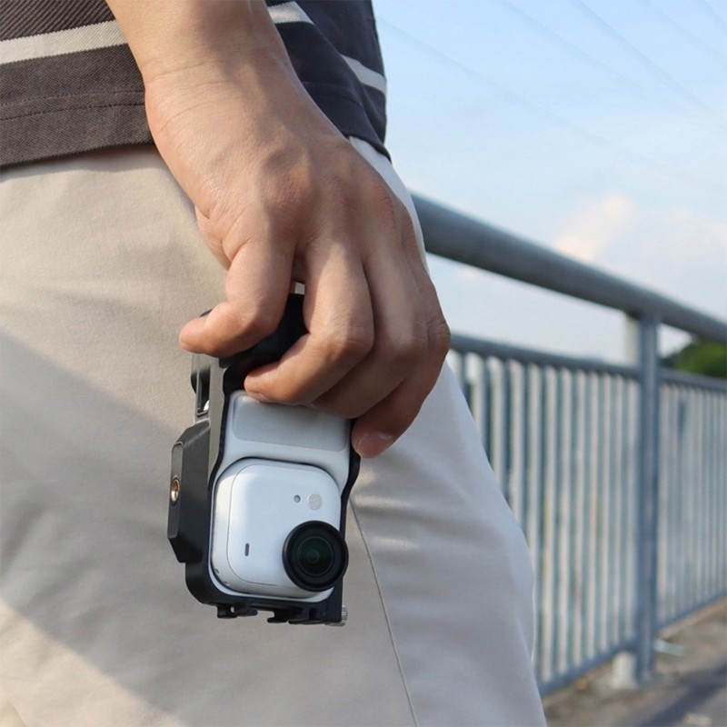 Action Camera Cage Stabilizer Frame For 360 GO Ultra Street Photography ...