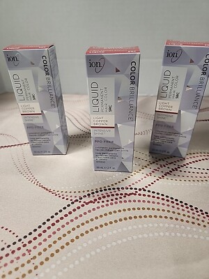 Ion Color Brilliance Liquid Permanent Hair COLOR 5RC . 3-Boxes 2 Oz ...