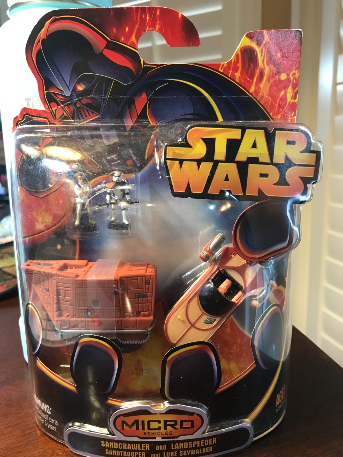 Star Wars Micro Vehicles Tatooine Desert Set Sandcrawler And ...