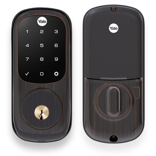 Yale Assure Lock - Touchscreen Keypad Door Lock in Bronze | eBay
