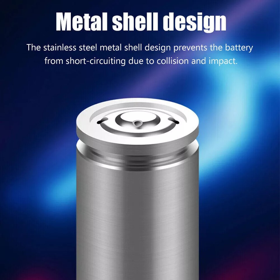 4PCS 26650 3.7V Rechargeable Battery Batteries With 2Slot Charger LOT ...