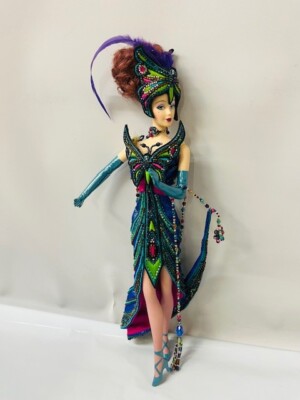 1998 The Tango Barbie by Bob Mackie, Celebration of Dance Porcelain ...