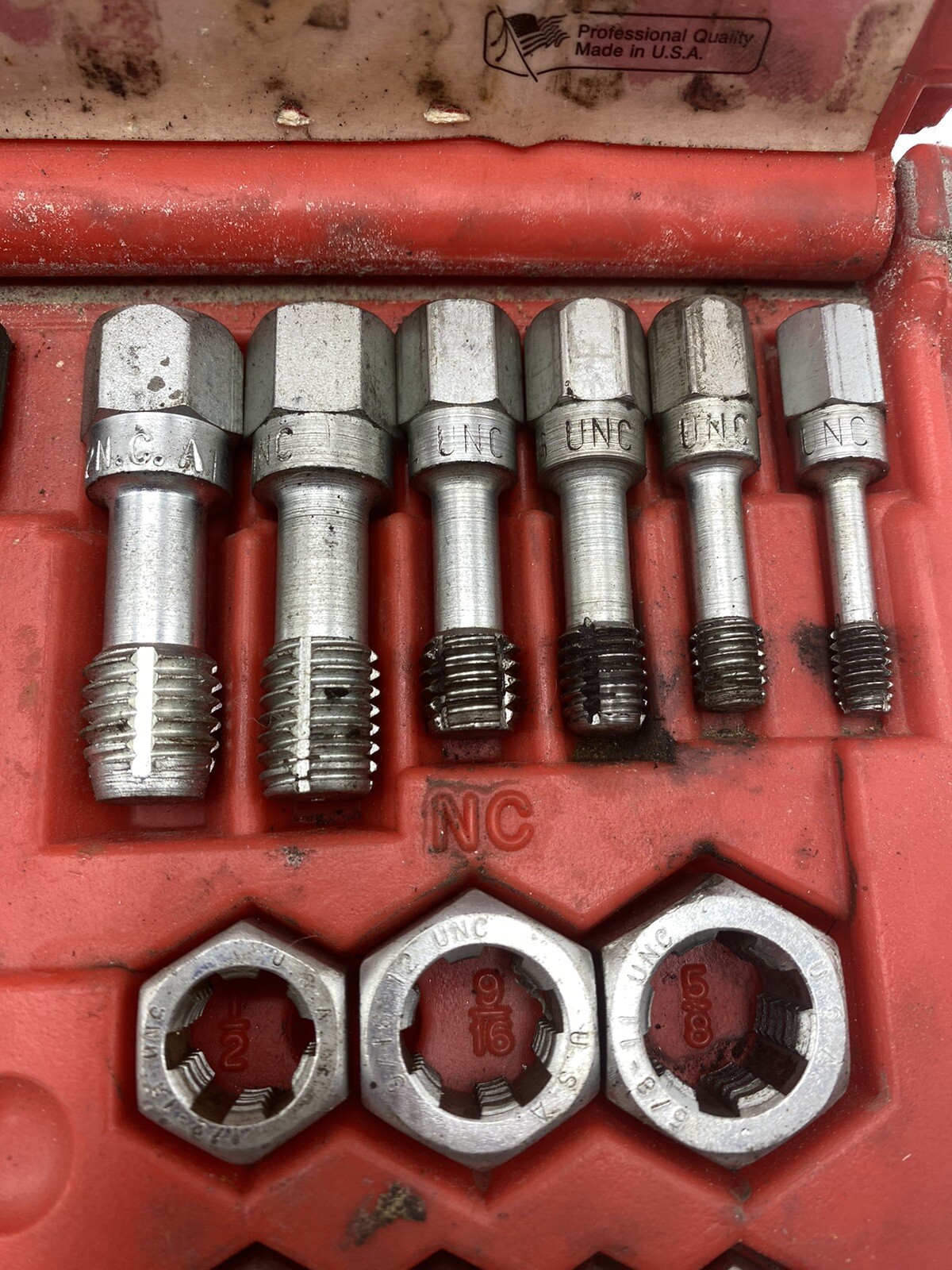 Snap-on 42pc Fractional Metric Rethreading Set RTD42 for sale online | eBay