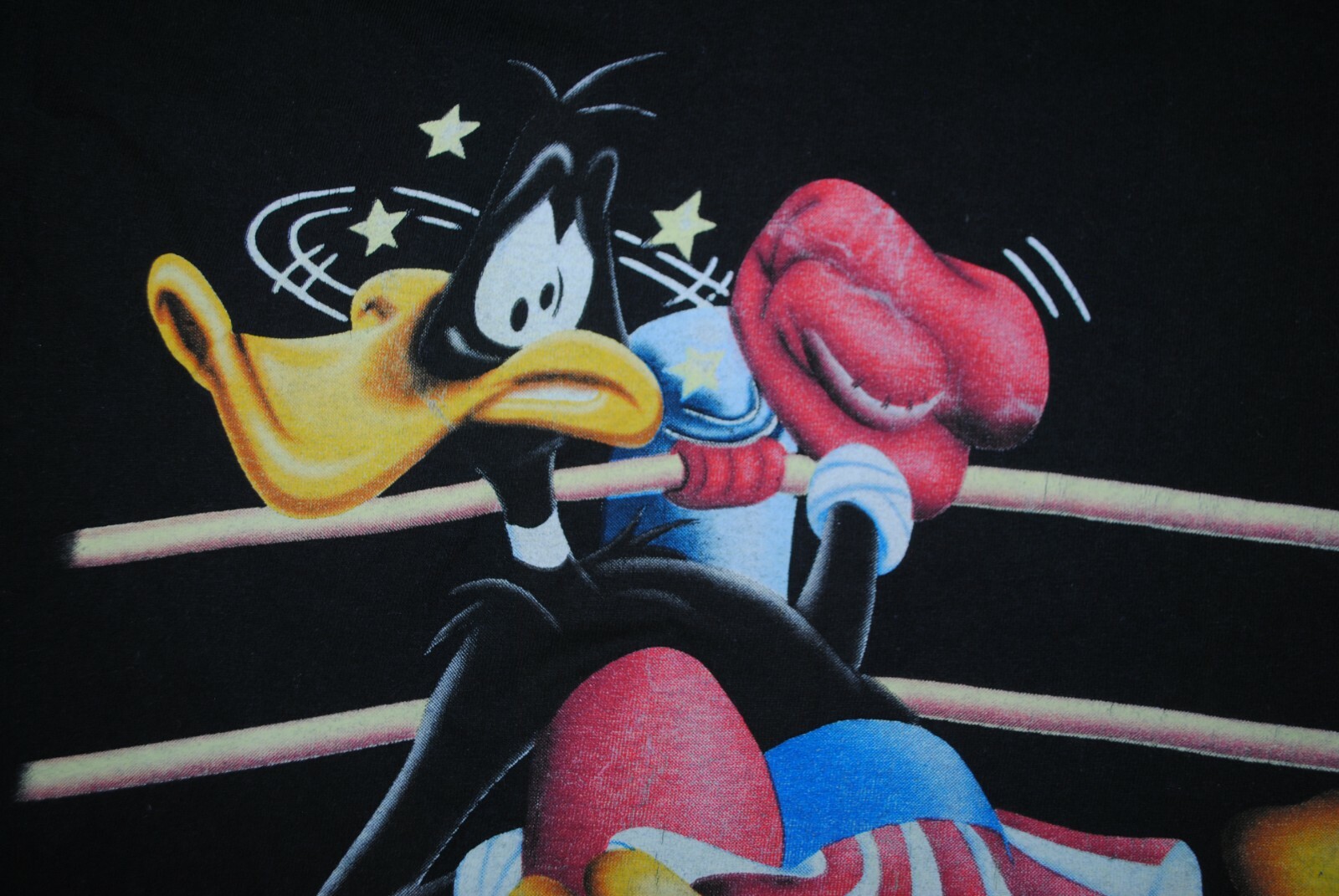 VINTAGE LOONEY TUNES 1999 DAFFY DUCK BOXING ELMI BLAC… - Gem