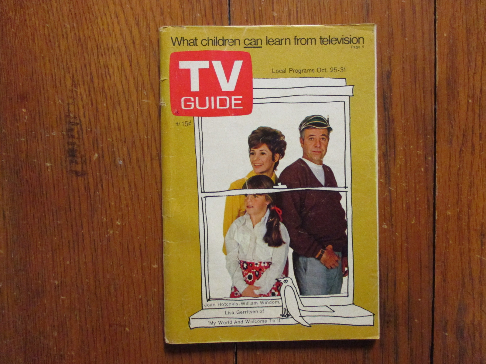 1969 TV Guide(LINDA KAYE HENNING/LORI SAUNDERS/MEREDITH MacRAE/ANGELA ...