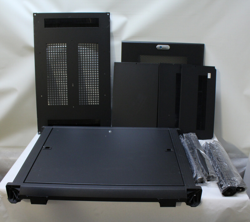 12u 36in Knock Down Server Rack Cabinet With Casters | Cabinets Matttroy