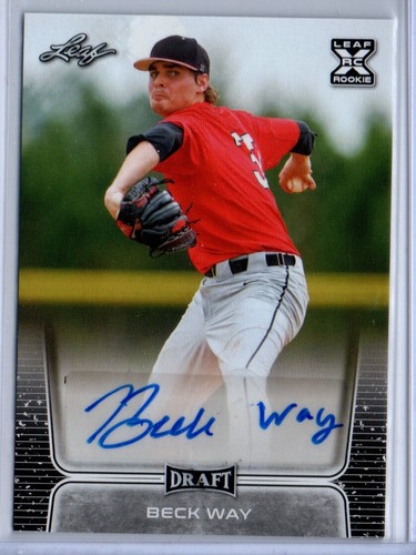 2020 Leaf Draft Auto Beck Way #BA-BW1 Auto | eBay