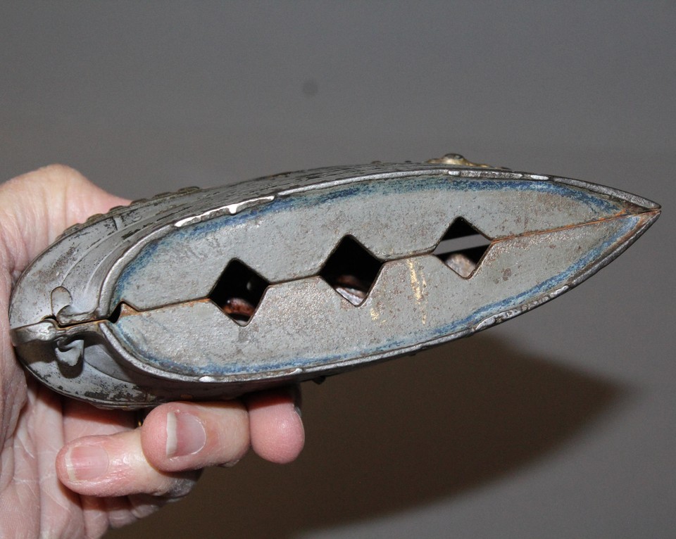 Oregon Battleship Cast Iron Toy Penny Bank original paint 1898-1906 | eBay