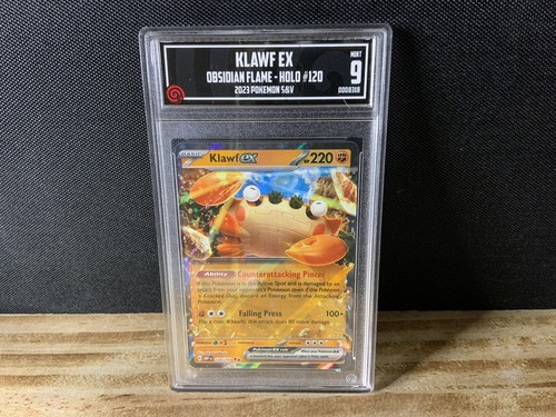 TCCG 9 Mint Klawf ex 120/197 Holo - Pokemon Obsidian Flames Not PSA | eBay