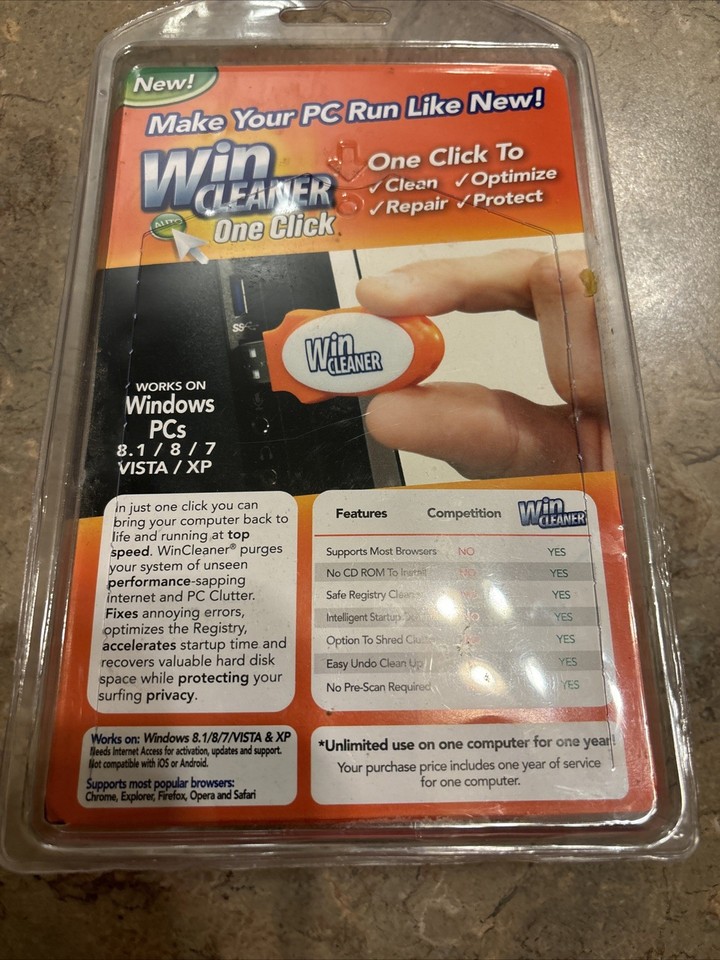 Win Cleaner One Click Professional USB Computer Clean Repair for PC Laptop | eBay