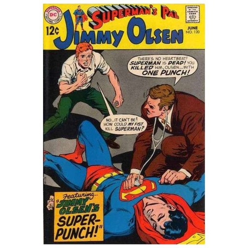 Superman's Pal Jimmy Olsen #120 - 1954 series DC comics VG+ [k% | eBay